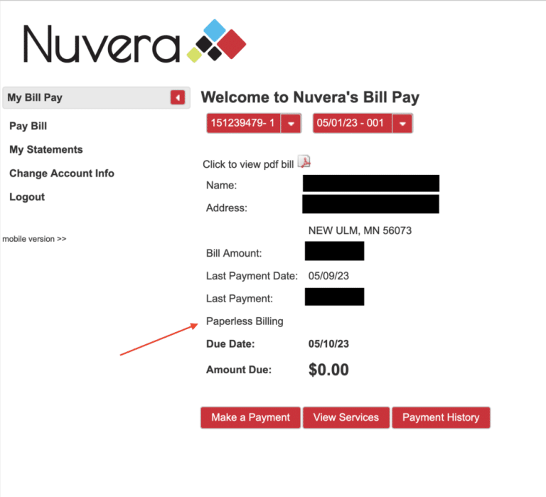 Online Account Setup - Nuvera